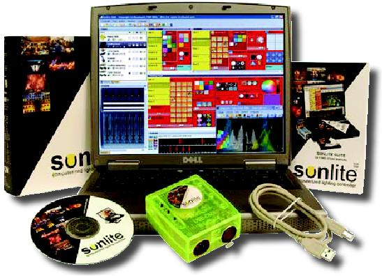 GSA Audiovisuel » SUNLIGHT logiciel DMX